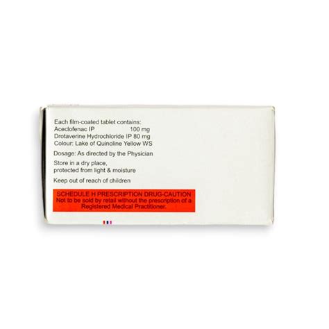 Buy Zerodol Spas Tablet Online Price ₹120 Instant Delivery Zepto