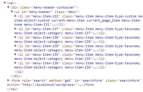 Menus Add Custom Element To Wp Nav Menu WordPress Development Stack Exchange