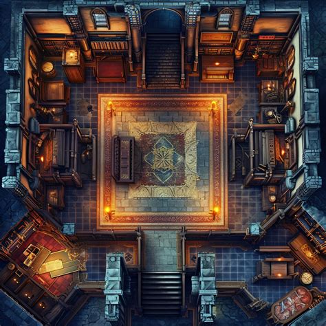 14 School Battle Maps Dnd Pathfinder Dandd Battlemap Dungeons And Dragons Roll20 Fantasy