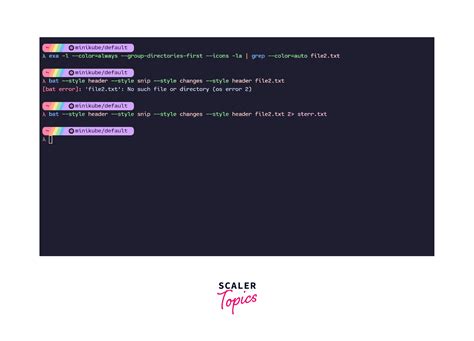How To Perform Io Redirection In Linux Scaler Topics