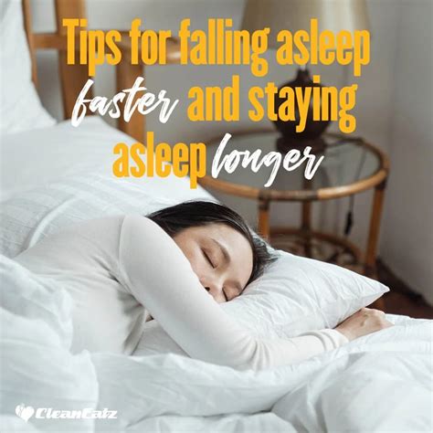 10 Tips for Falling Asleep Faster