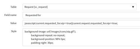 Solved Vip Flag On Requested Items And Tasks Servicenow Community