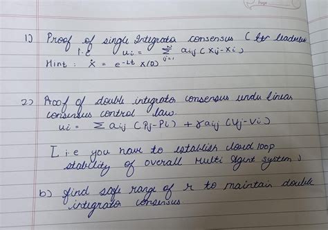 Solved Proof Of Single Integrata Consensus C To Leader