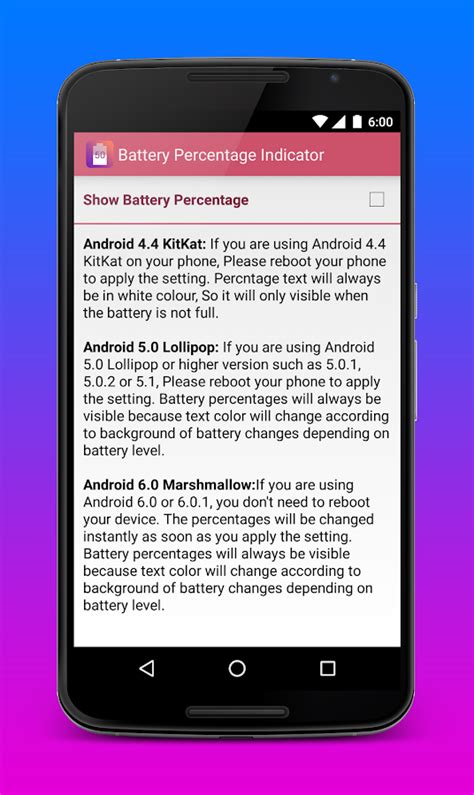 Battery Percentage Indicator Android Apps On Google Play