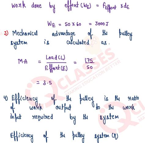 Machines Chapter Board Questions Class10 Icse
