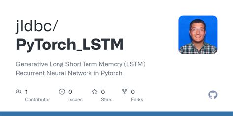 Github Jldbc Pytorch Lstm Generative Long Short Term Memory Lstm Recurrent Neural Network