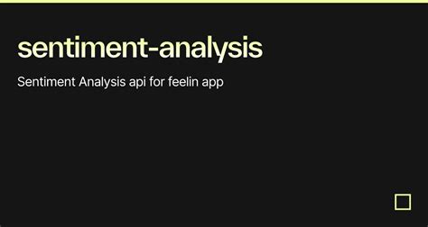 Sentiment Analysis Codesandbox