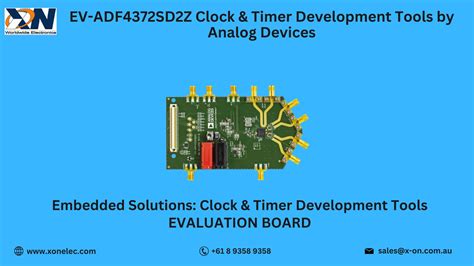 ev adf4372sd2z clock tool analog devices synthesizer