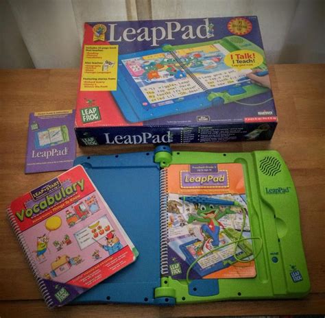 Leappad Learning System Original 2001 By Leapfrog With Two Starter