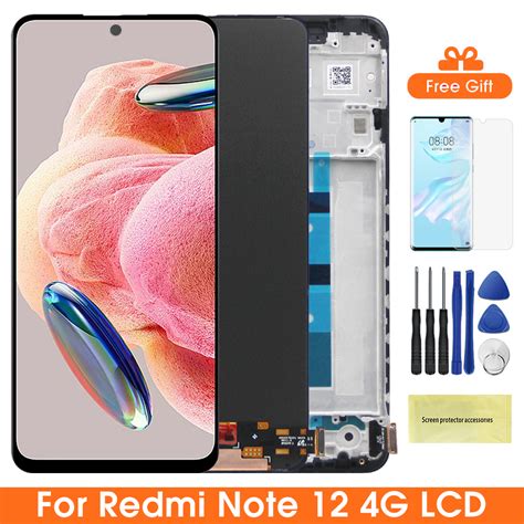 Super AMOLED For Xiaomi Redmi Note G LCD With Frame RAAEG RAA Y Display Touch