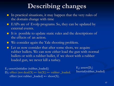 Ppt An Event Condition Action Logic Programming Language Powerpoint