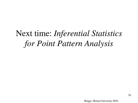Ppt Inferential Spatial Statistics Introduction To Concepts