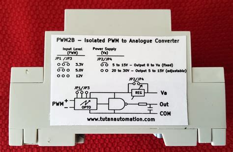 PWM B Isolated Dual Channel PWM To Analog Converter Rev TUTAN