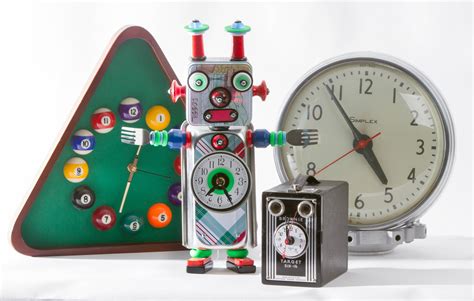 Weird Toy Like Clocks Wallpaper Wallpapersok