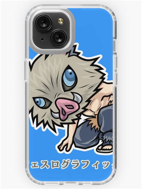 Inosuke Chibi Demon Slayer Anime Character Original Design Iphone
