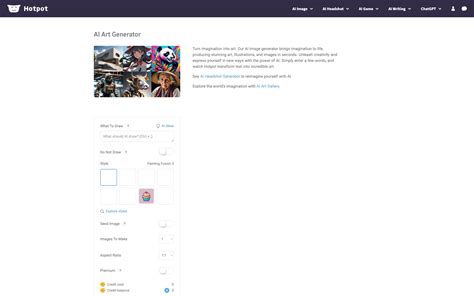 Hotpot Art Generator Reviews Details Pricing Features And Alternatives
