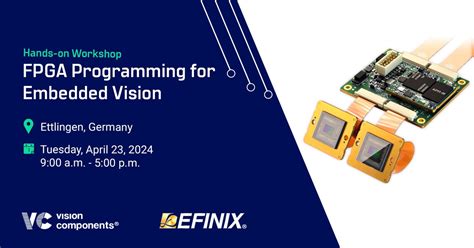 Vision Components At Embedded World