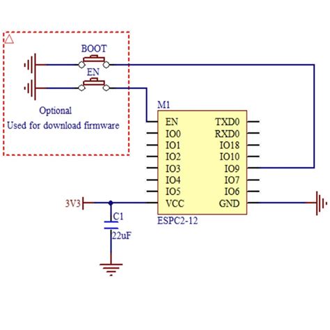Esp32 C2 Module Using Esp8684 Chip Wifi Bluetooth Module Espc2 12 Replace Esp 12e F Shopee