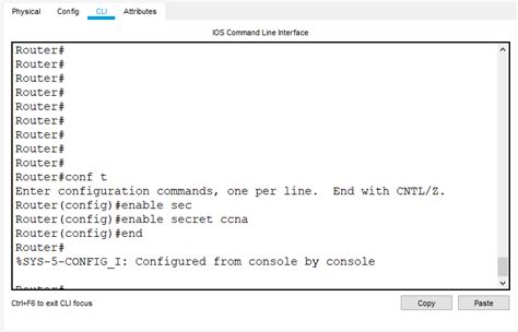 Configuring Enable And Line Passwords