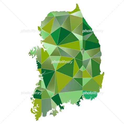 韓国地図 イラスト素材 995804 フォトライブラリー Photolibrary