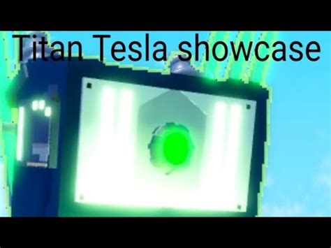 Titan Tesla Man Showcase Sbsd Youtube