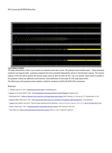 vector control of 3 phase induction motor by space vector modulation