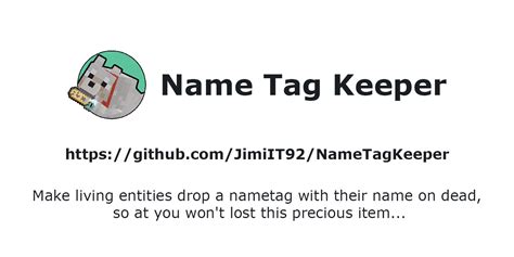 nametags · github topics · github