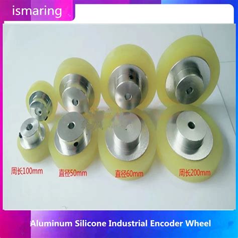 Aluminum Silicone Industrial Encoder Wheel Meter M Grandado
