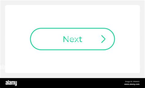 Hover Next Move Button UI Element Template Stock Vector Image Art Alamy