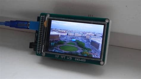 TFT LCD Arduino шилд YouTube
