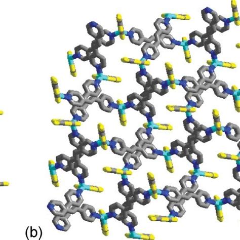 A A Segment Of The Zigzag Coordination Polymer 1 And B A Packing Download Scientific