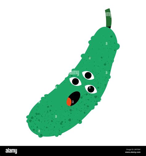 Cucumber Eye Stock Vector Images Alamy
