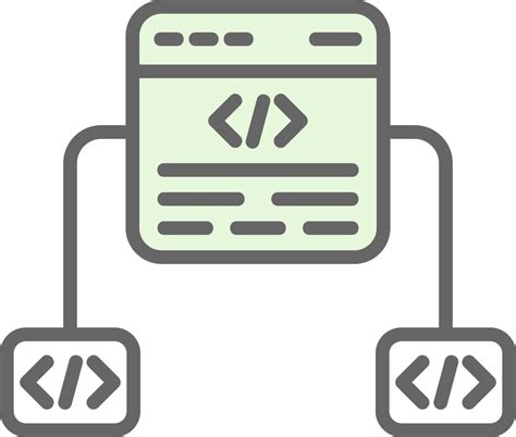 Code Framework Vector Icon Design Vector Art At Vecteezy