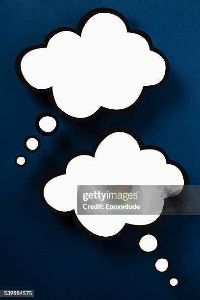 Overlapping Thought Bubbles Photos And Premium High Res Pictures