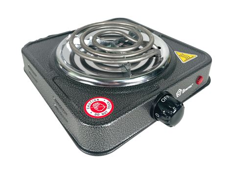 ᐉ Електроплита настільна спіральна Domotec Ms 5801 Pro01 1000 Вт 11755512 • Краща ціна в Києві