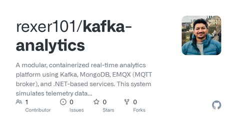 Github Rexer101kafka Analytics A Modular Containerized Real Time