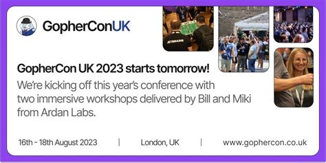 Gophercon Uk On Linkedin Gopherconuk Golang