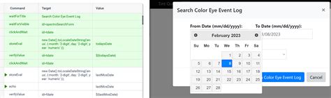 Javascript Get Todays Date Minus 28 Days In Katalon Recorder