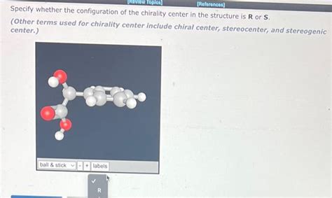 Solved Specify the configurations ( R or S ) of chiral | Chegg.com