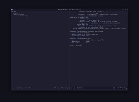 Changing Face Height Of Title Breaks Centering Issue Emacs Dashboard Emacs Dashboard