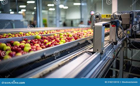 Sorting Food Processing Equipment Stock Illustration Illustration Of Line Sensors 318212010