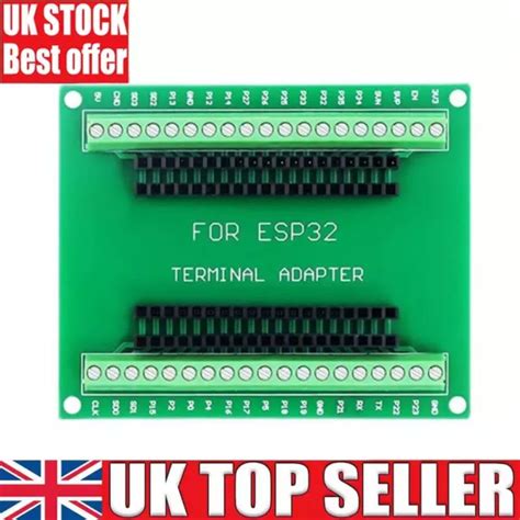 Esp32 Breakout Board Esp Wroom 32 Gpio 1 Into 2 Wifi Bluetooth Compatible £665 Picclick Uk