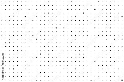 Square Seamless Pattern Repeating Fadew Dotted Halftone Fading Background Simple Small