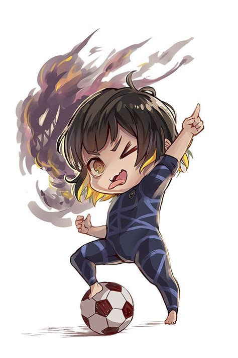 Blue Lock Bachira Sticker By Zeronana Chibi Anime Kawaii Anime