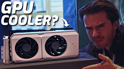 Insane GPU Cooler Swap Cooler Master At CES 2024 Game Drip