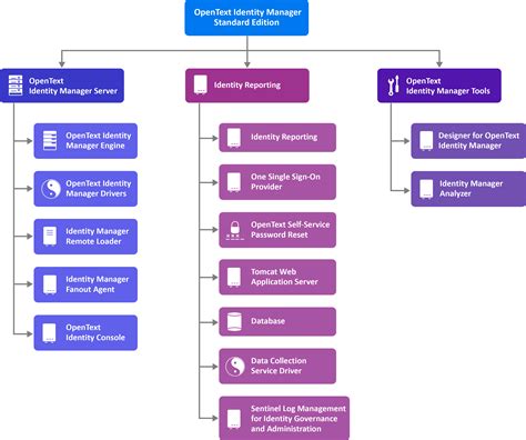 Brief Introduction Of Opentext Identity Manager Components Opentext™ Identity Manager Ce 244