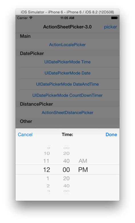 애플 스위프트apple Swift Uipickerview With Button버튼달린 액션시트 피커뷰 네이버 블로그