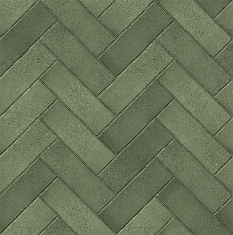 Roots Green Herringbone Seamless Texture In 2025 Tiles Texture Green Tile Olive Green Walls