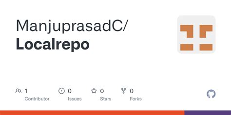 localrepo index at main · manjuprasadc localrepo · github