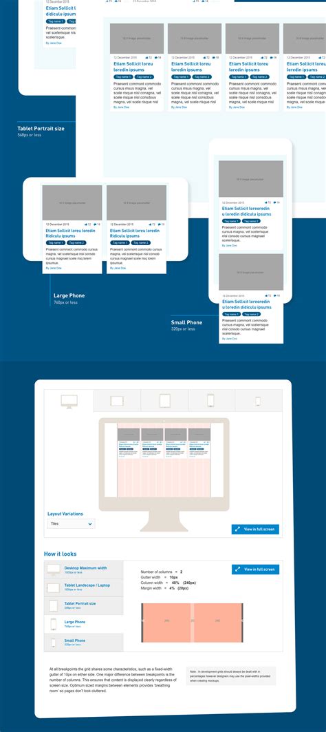 Inside Unilever UI Style Guide On Behance